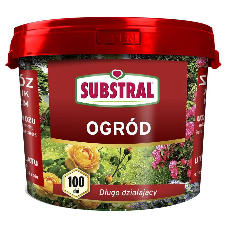 Langvarig hagegjødsel "100 dni" (100 dager) - Substral® - 5 kg - – Garden Seeds Market | Gratis ...